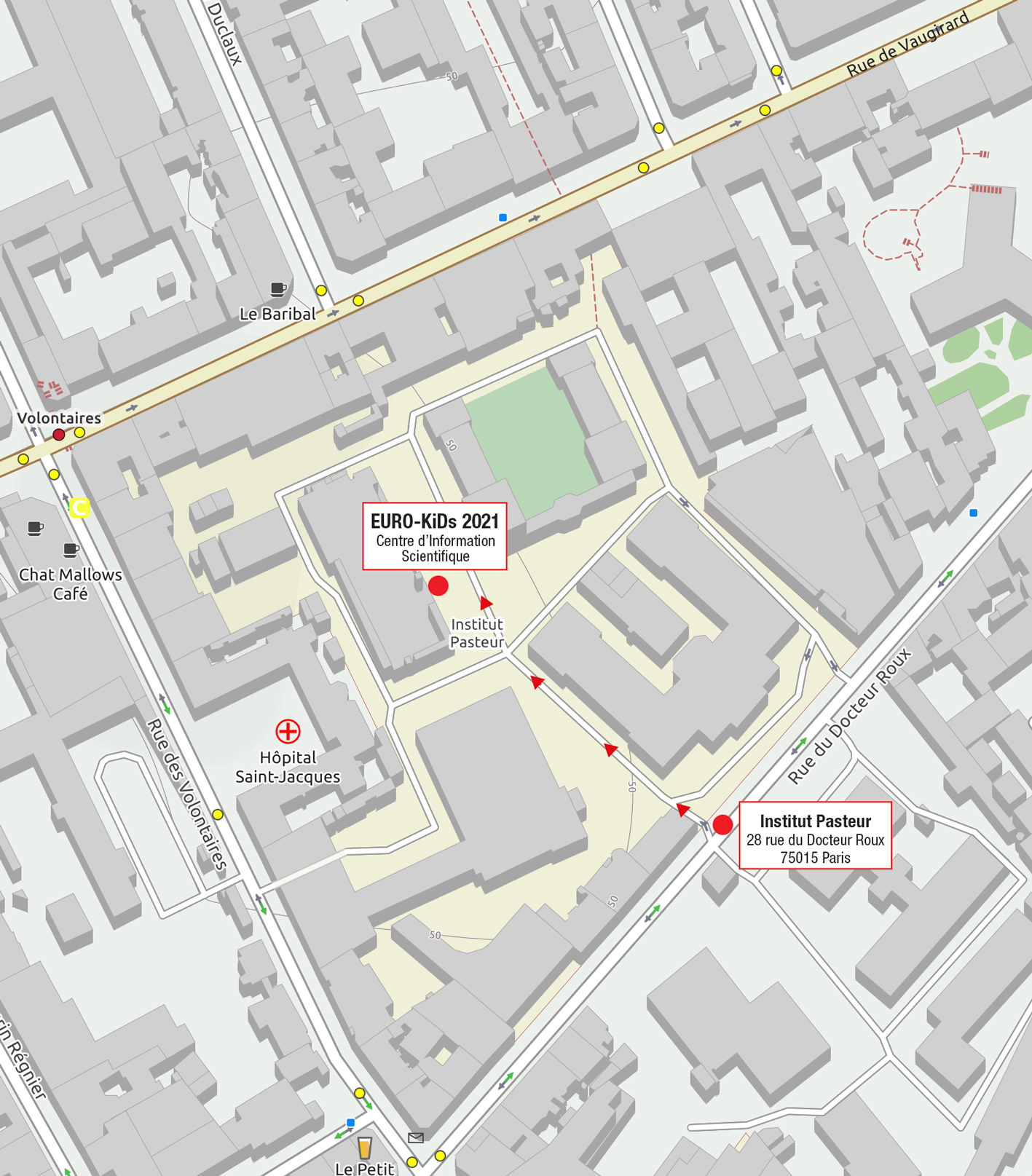 EURO-KiDs 2021 - Access to the venue